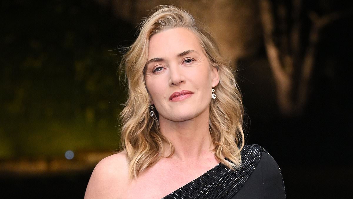 Kate Winslet puts on a glamorous display as she joins Benedict ...